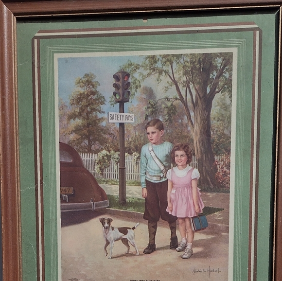 Unique Vintage | Other | Vintage 946 Advertising Calendar Safety Sue ...